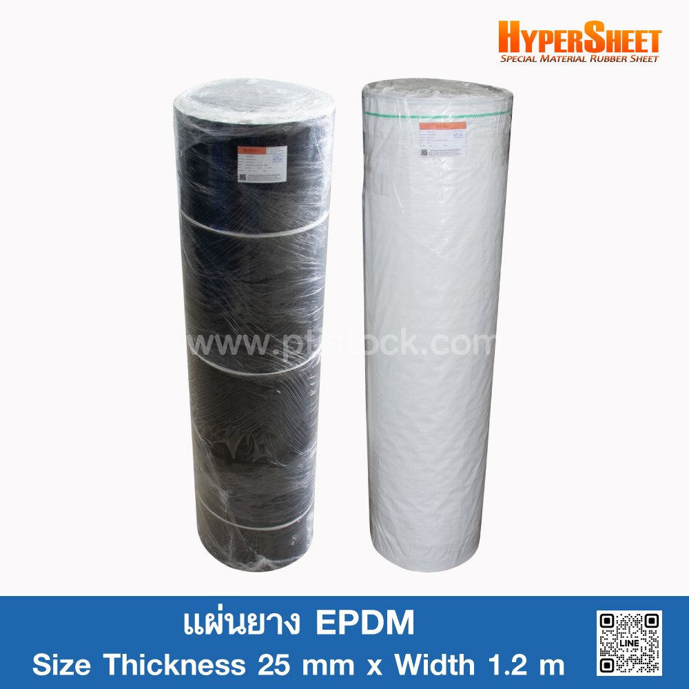 EPDM Rubber Sheet 25 mm - polytechindustry