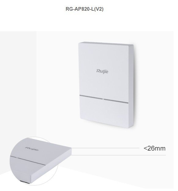Ruijie RG-AP820-L(V2) Wireless Access Point ax 2x2 MIMO, 1.775Gbps ...