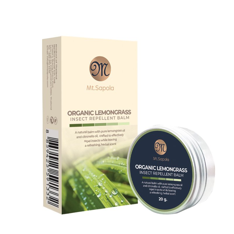 Organic Lemongrass Insect Repellent Balm