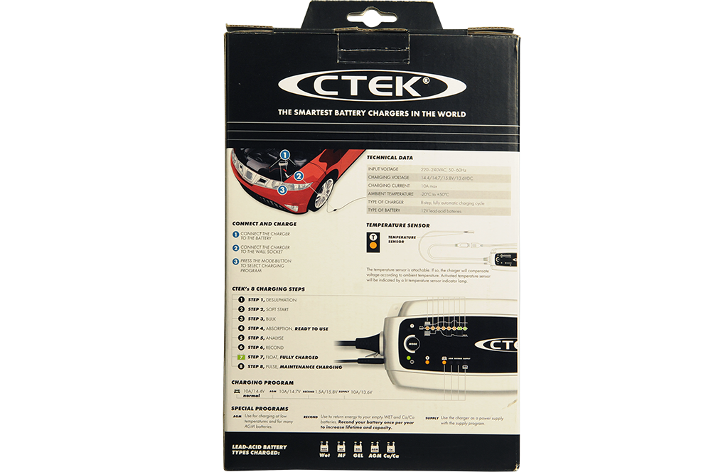 CTEK MXS 10 - aprtech