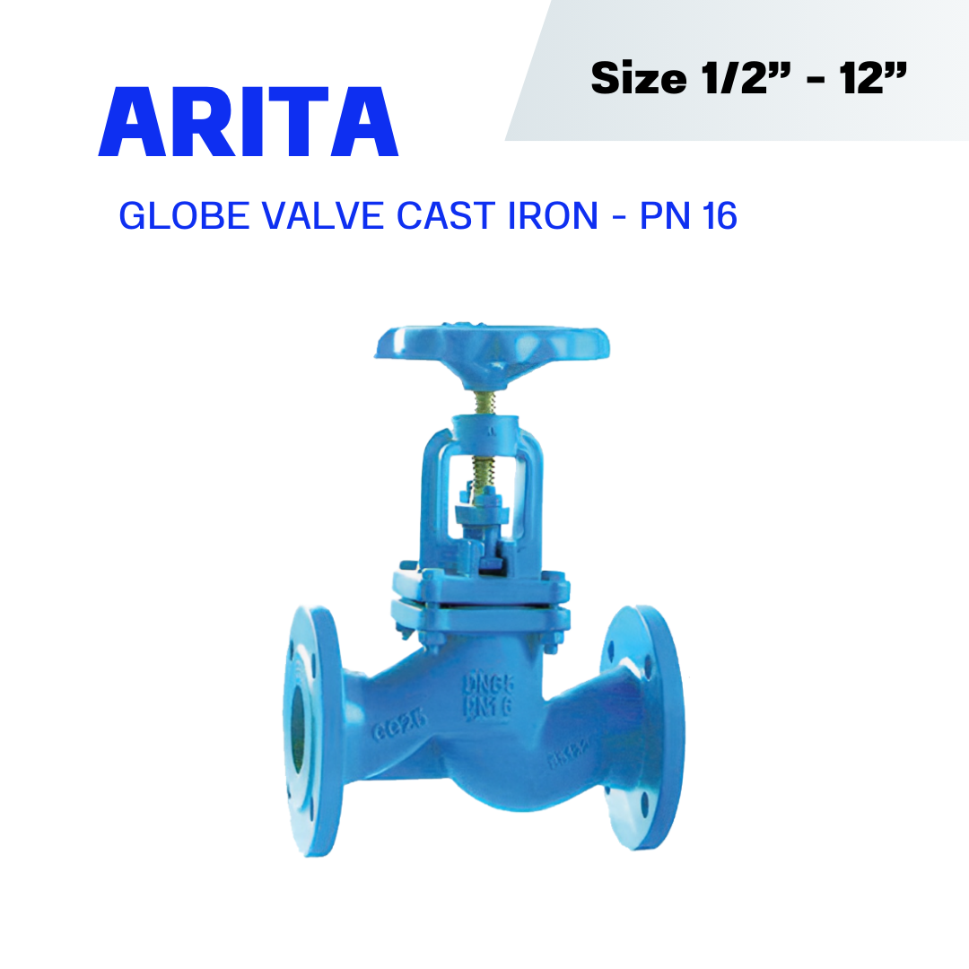 ARITA Globe Valve Cast iron (IGL-F3) - โกลบวาล์ว