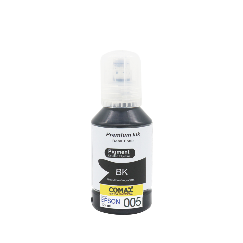 หมึกเติมสำหรับ EPSON (005 Pigment) สีดำ 127 ml. โคแมกซ์ - comax
