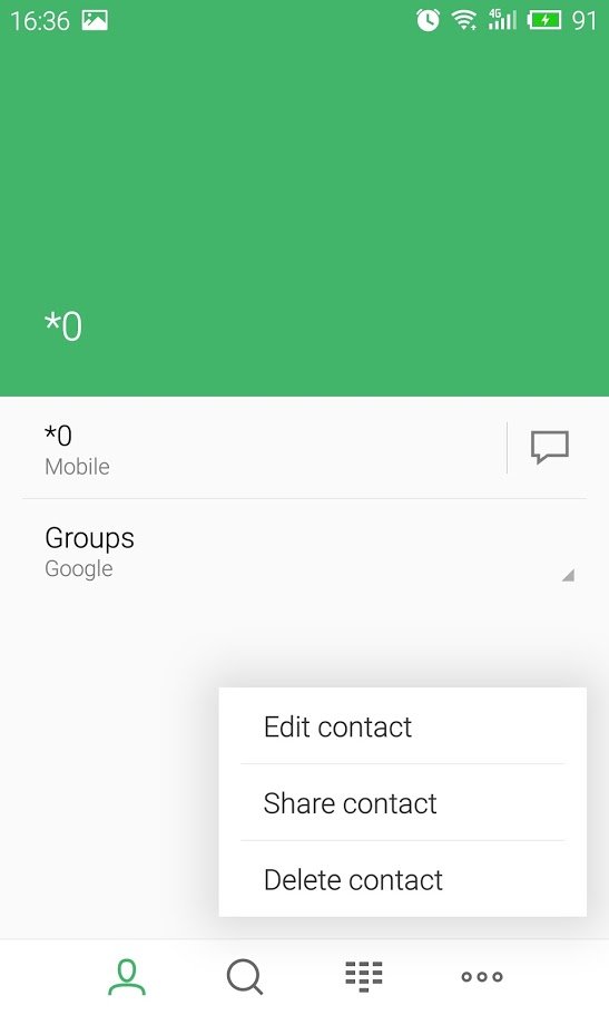 Meizu Flyme : วิธีการตั้งค่า ringtone ให้แต่ละรายชื่อ