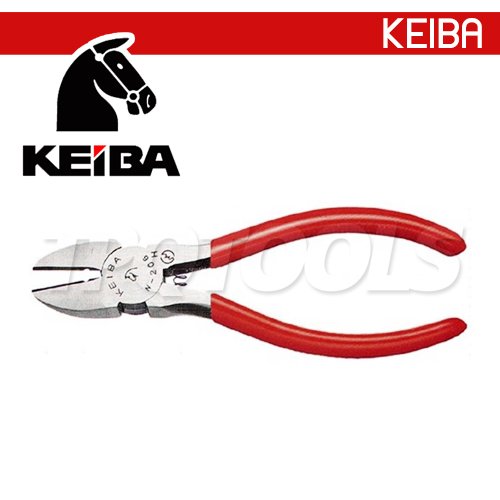 N-206S (รูเดียว) คีมปากเฉียง (รูเดียว) ด้ามบาง 6 นิ้ว /150 มม. KEIBA - tpqtools-thailand