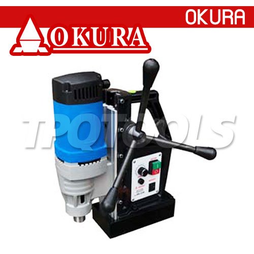 OK-23E สว่านขาแม่เหล็ก 23 มม. 1300W - 220V ปรับความเร็วรอบได้ OKURA - tpqtools-thailand
