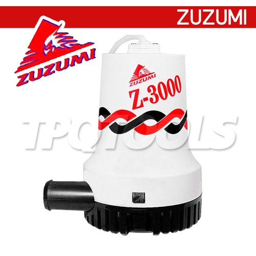 Z-3000 (13A) ปั๊มจุ่มแบตเตอรี่ 12V ZUZUMI BILGE PUMP - tpqtools-thailand