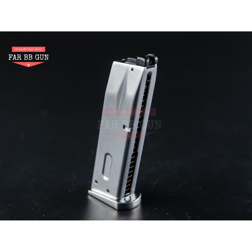 แม็ก WE M92 (สีเงิน) อุปกรณ์เสริมบีบีกัน - farbbgun