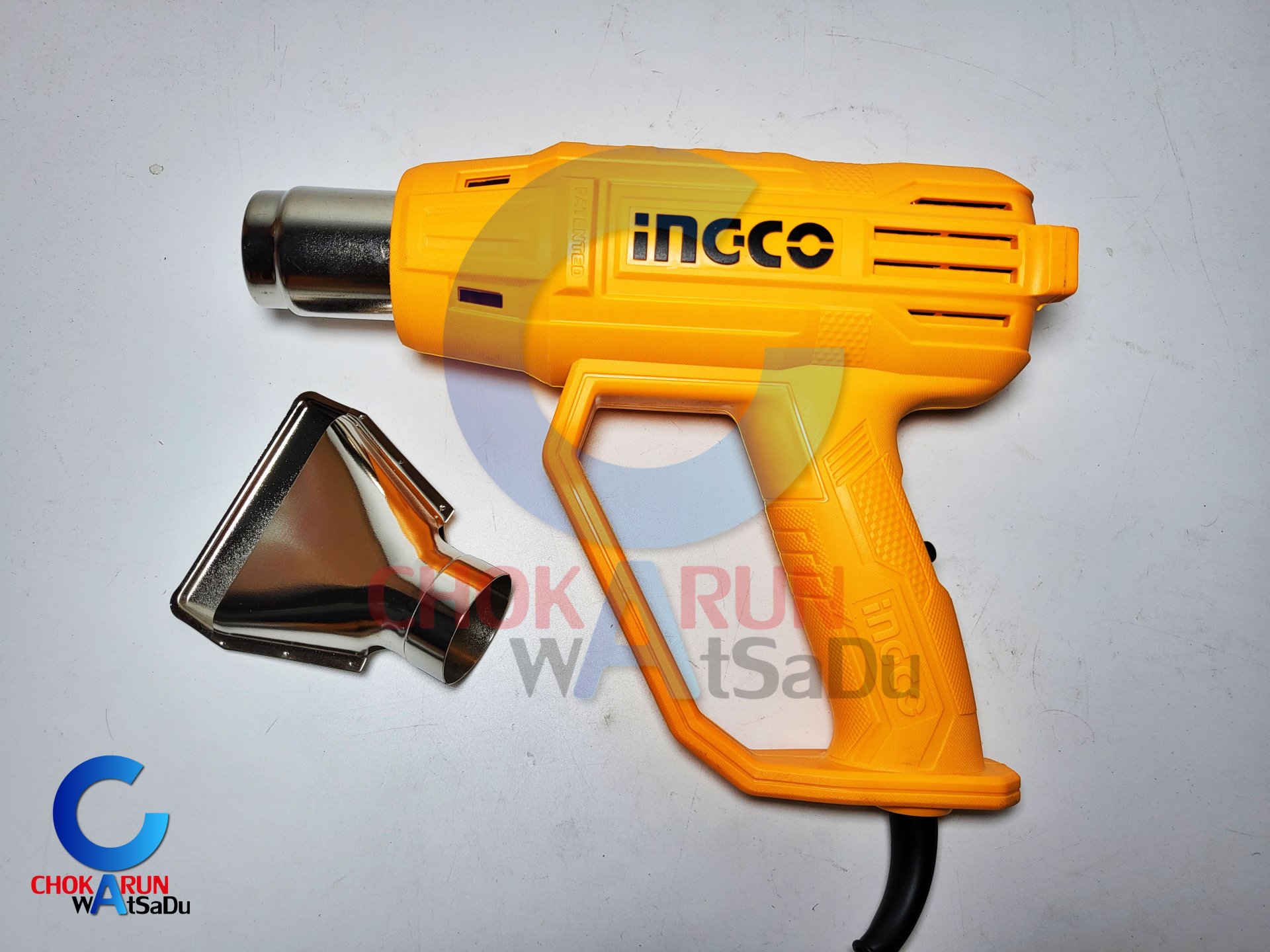 เครื่องเป่าลมร้อนIngco HG2000385 2000W (2ระดับ) - chokarun