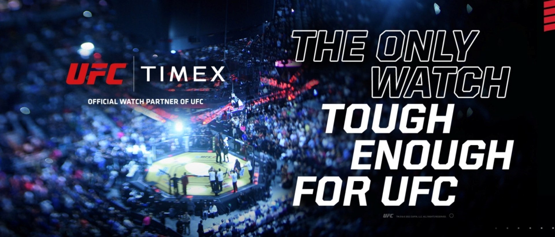 นาฬิกาข้อมือ TIMEX x UFC ของแท้มีรับประกันจาก Timedeco - tdccorp