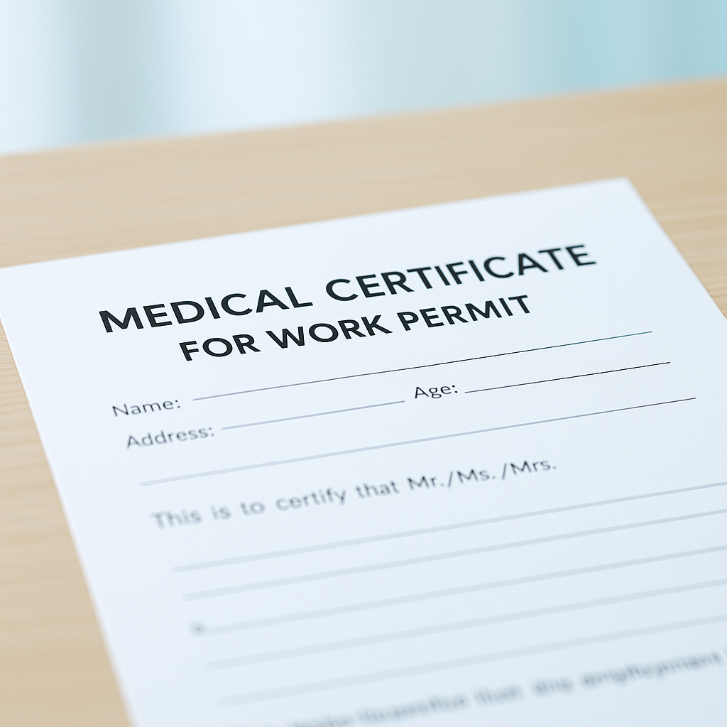 Medical Certificate available now at Doctor Lamai Clinic