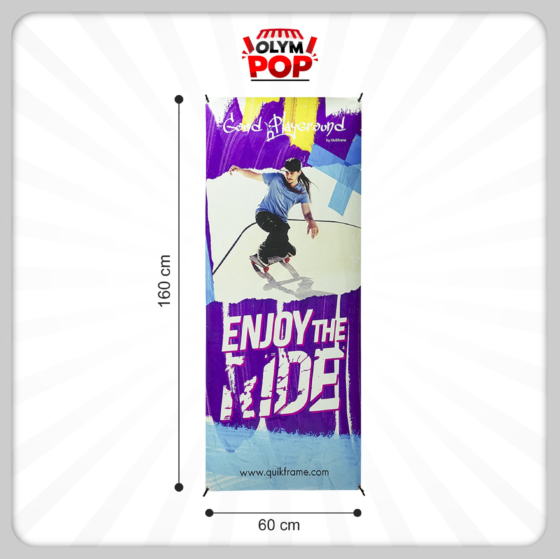 ป้าย X-Stand - olympop