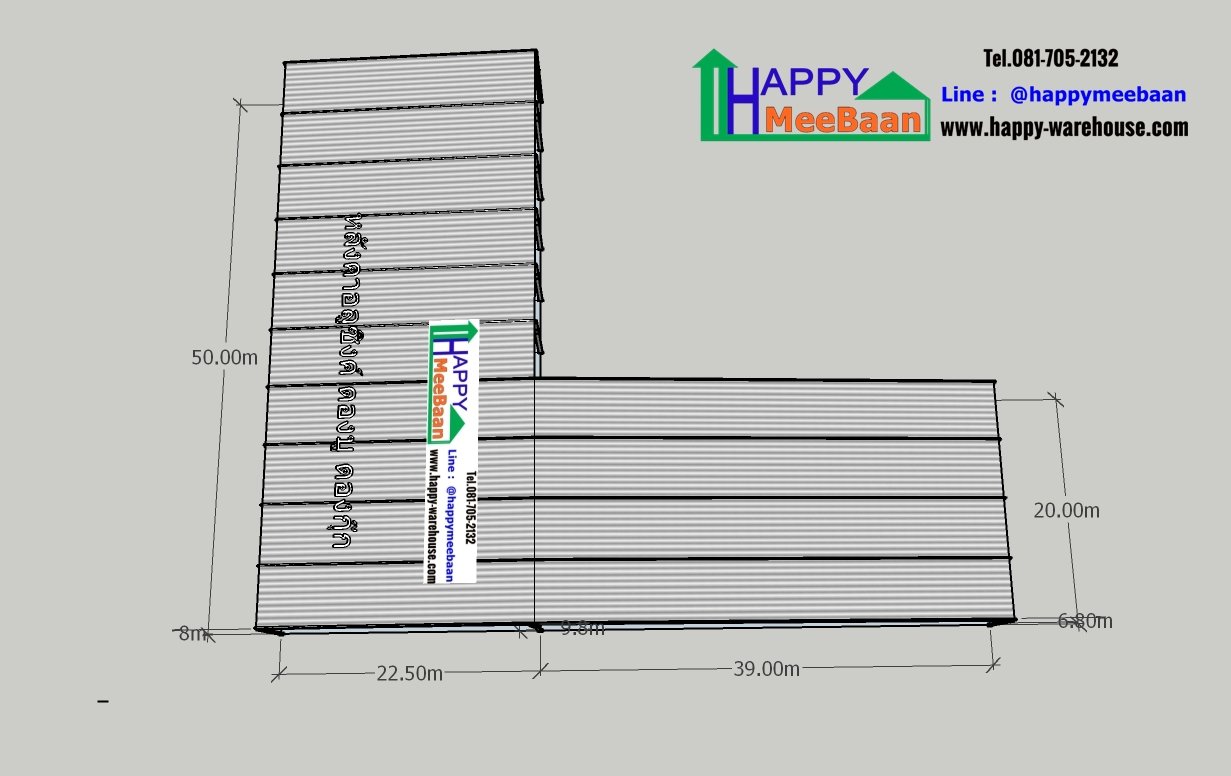 Free 3D Design of Large Parking Lot and Warehouse Area | Affordable ...