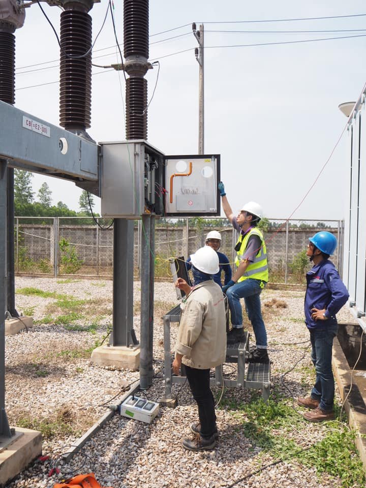 ตรวจเช็คสถานีไฟฟ้าแรงสูง 115kV - asiapower