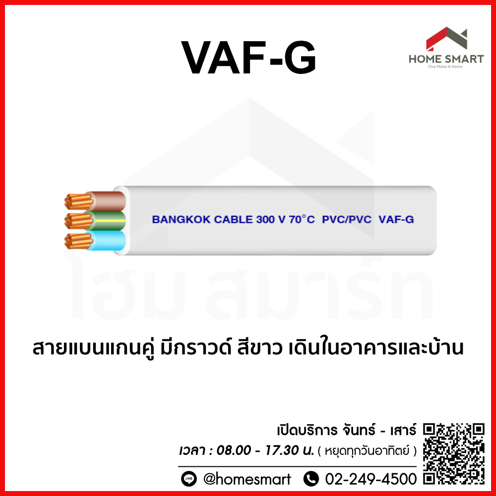 สายไฟ VAF-G BCC - homesmart