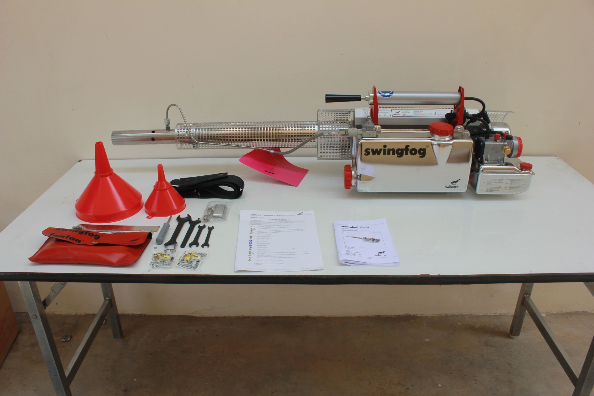 Swing Fog (สวิงฟอกซ์) รุ่น SN50 เครื่องพ่นหมอกควัน - phansawat-chemtech