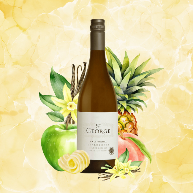 Saint George Reserve Chardonnay 750ml ไวน์ขาวพรีเมียมบ่มโอ๊ก รสนุ่ม ...