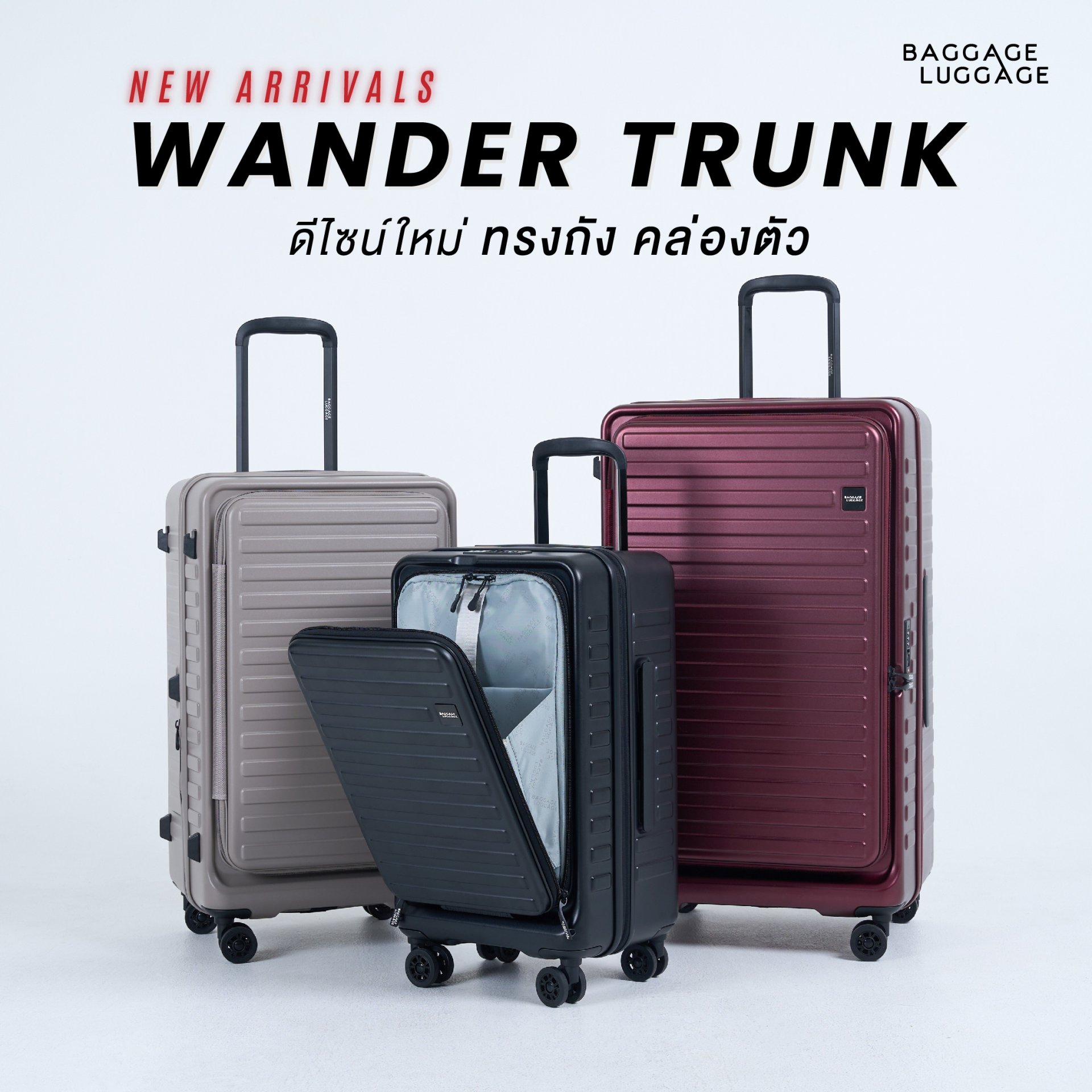 WANDER TRUNK - baggage-luggage