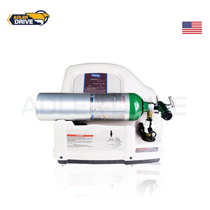 เครื่องเติมออกซิเจน (พร้อมถัง) รุ่น Homefill ยี่ห้อ Invacare - adlerdrive