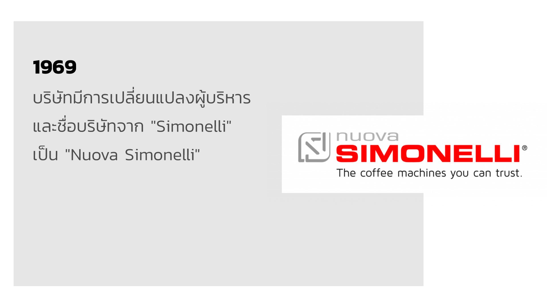 Nuova Simonelli Thailand - mistercoffeeshop