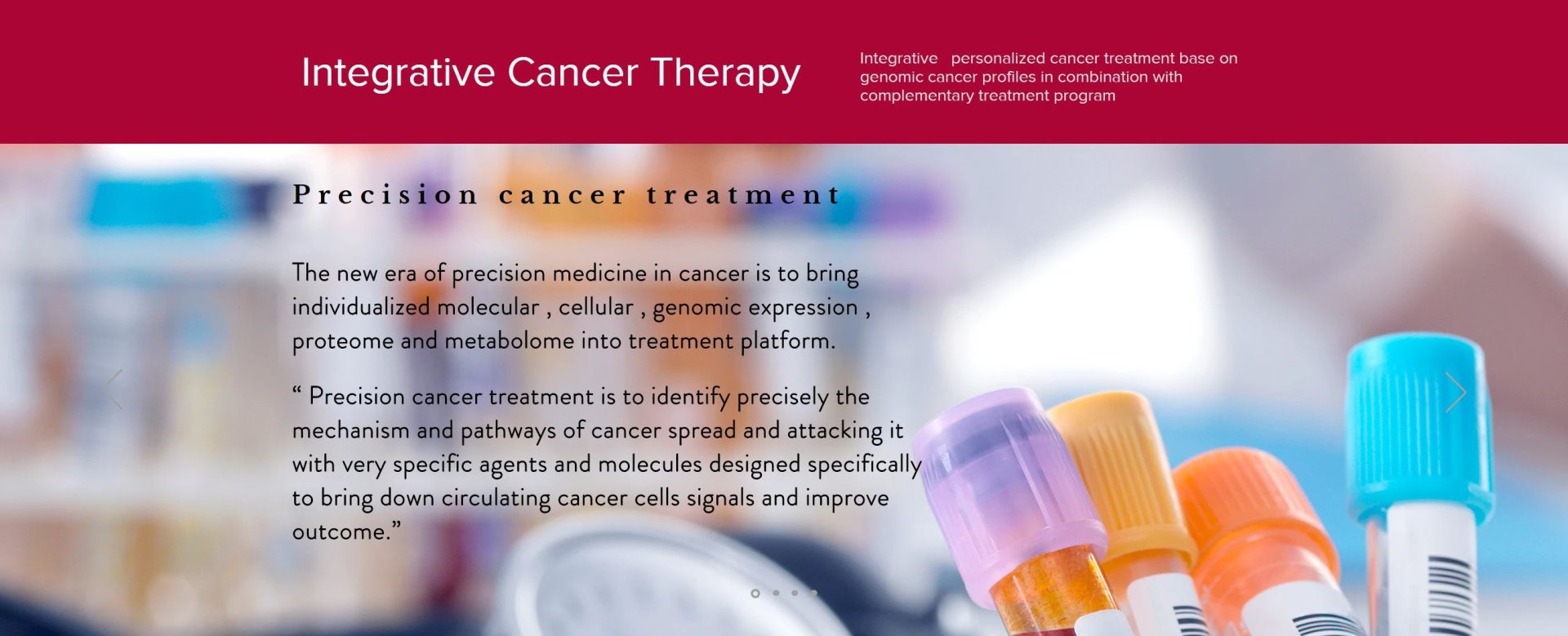 Integrative cancer therapy - iammedicalbkk