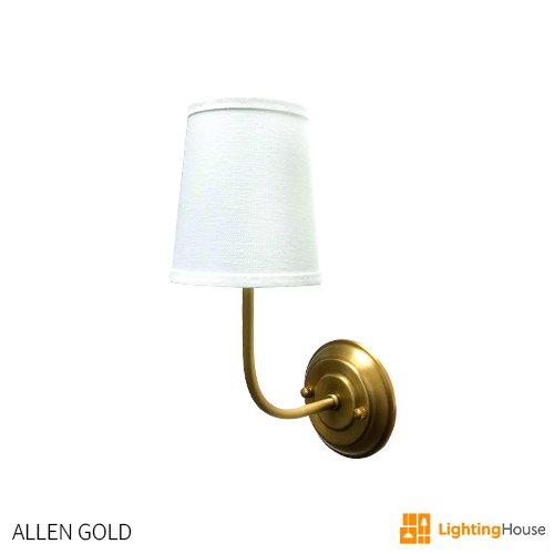 wall lamp Allen gold โคมไฟผนังร่วมสมัย by Lighting House - lightinghouse