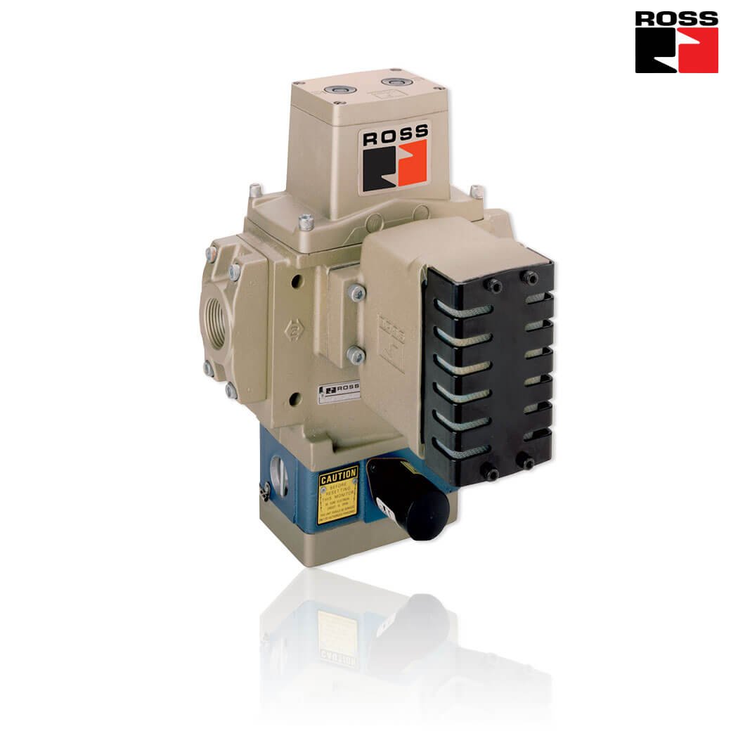 ROSS Double Valves with Electro-Pneumatic E-P Monitor - flutechthailand