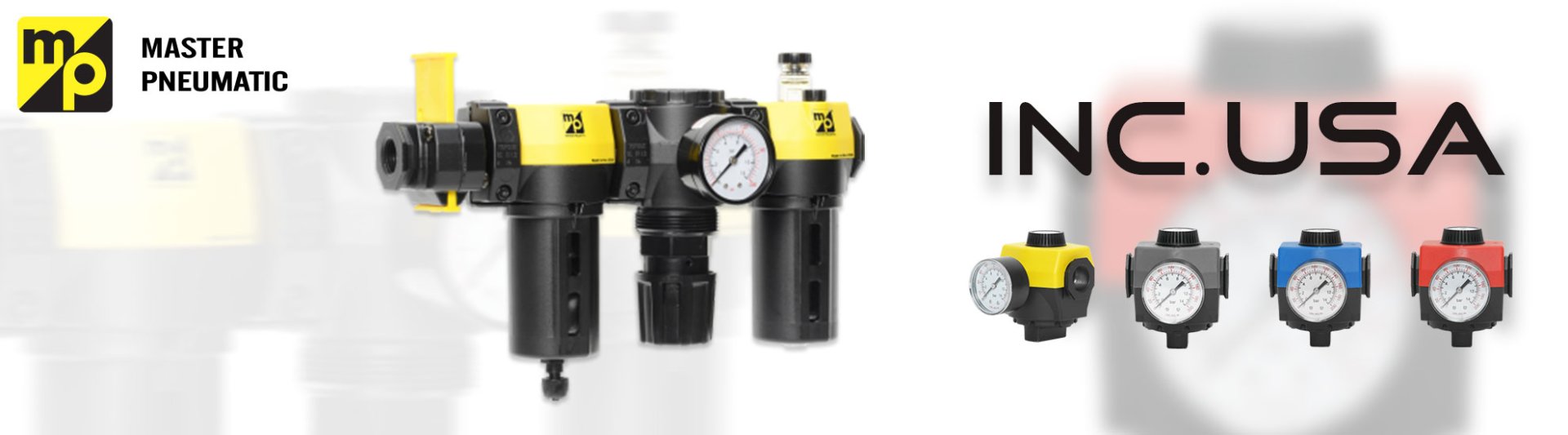 นำเข้า-จำหน่าย Filters, Regulators, Lubricators, Air Line, Valves ...