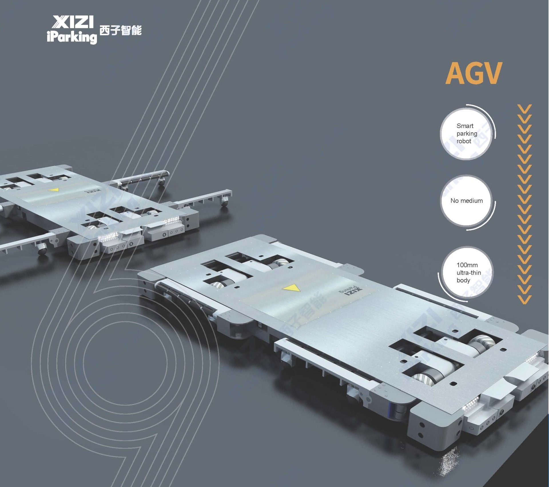 G-09 Automatic Guided Vehicle Parking (AGV By XIZI ) - g-park