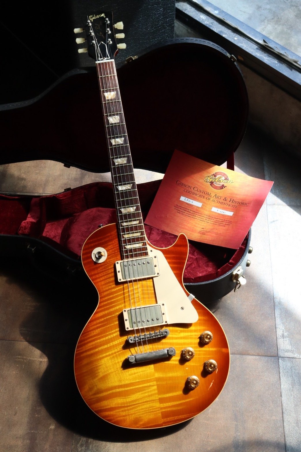 Gibson Custom Shop Les Paul '59 Historic Iced Tea Burst 2004 Vos (4.2kg ...