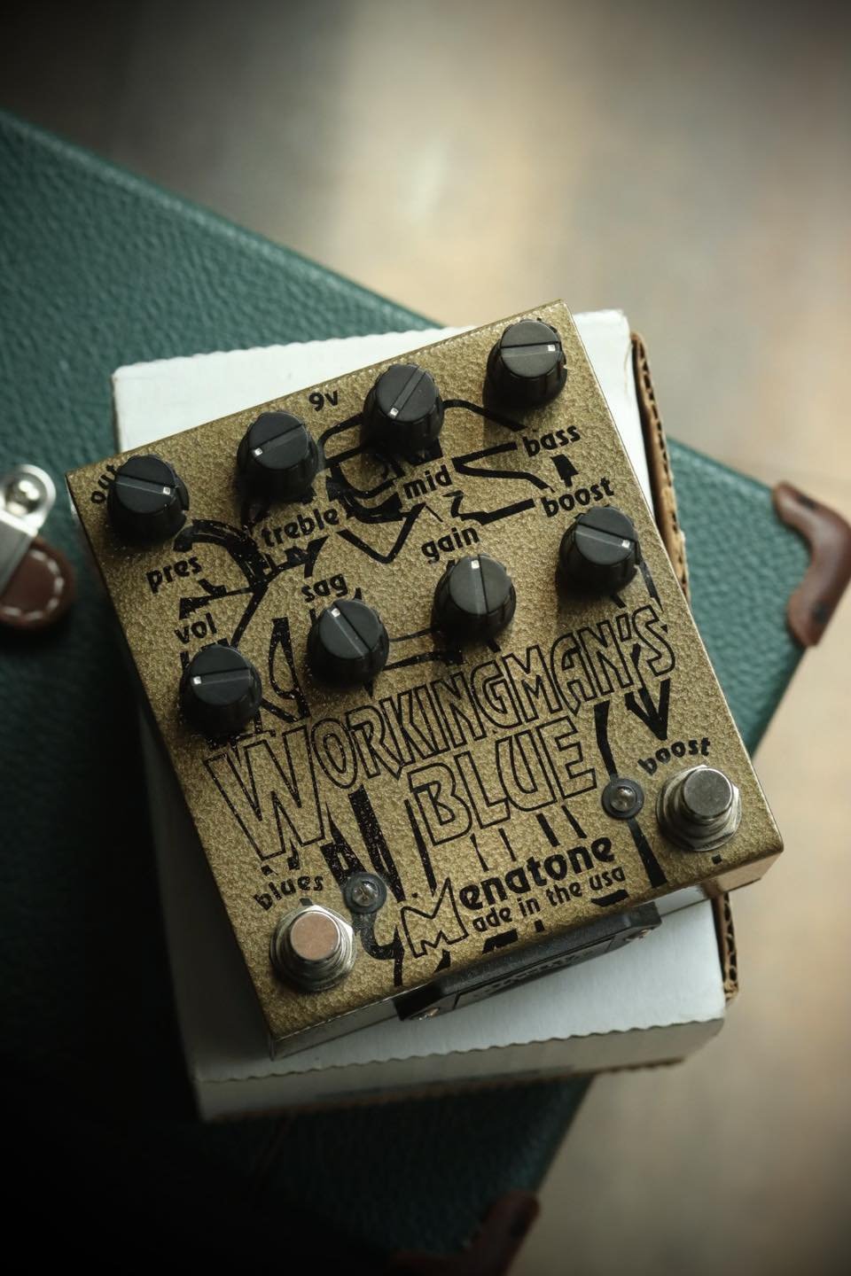 MenaTone Workingman’s Blue 8 Knob 2001 - fusionmusic