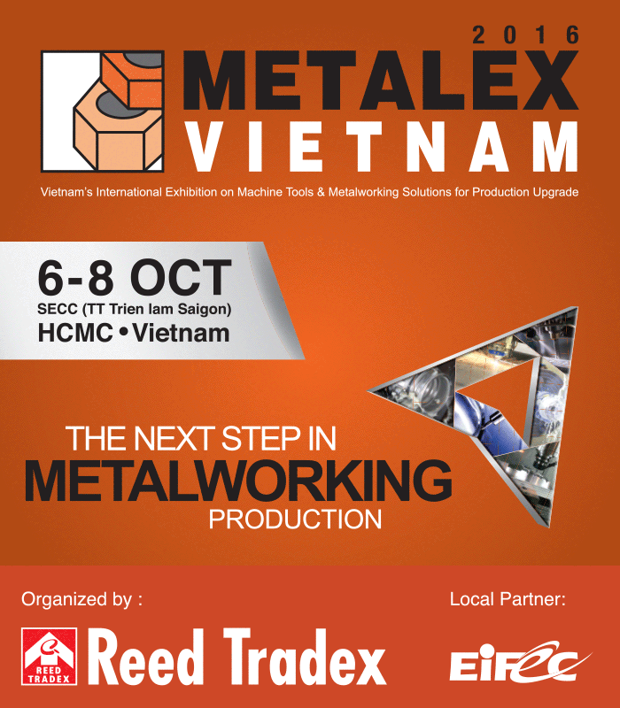 Meet us soon at METALEX Vietnam 2016 - ykt-thailand