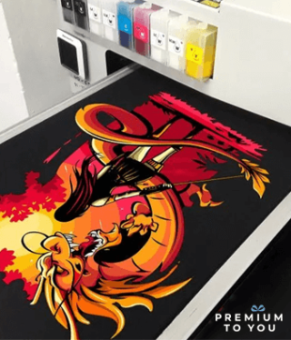 โรงงานรับสกรีนเสื้อ สกรีนDTG งานสกรีน DTF - Premium To You