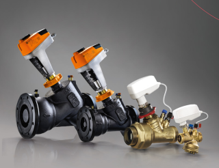 Pressure Independent Flow Control HVAC system