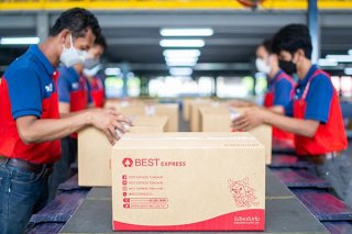 ขนส่งบริการส่งพัสดุไปต่างประเทศ : บริษัท Best Express