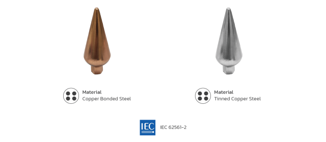 Air Terminal Lightning Conductors - kumwell.com