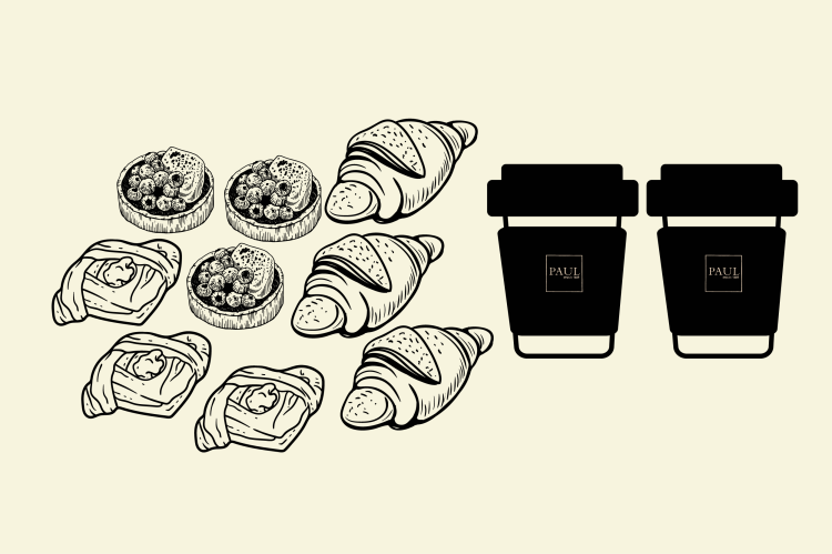 PAUL Catering menu, Snack box, - paulthailand