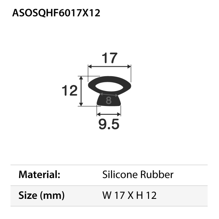 Silicone Extrusion Omega Section - ptiglobalproducts