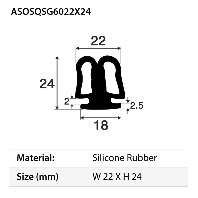 Rubber Extrusion Omega Section - ptiglobalproducts