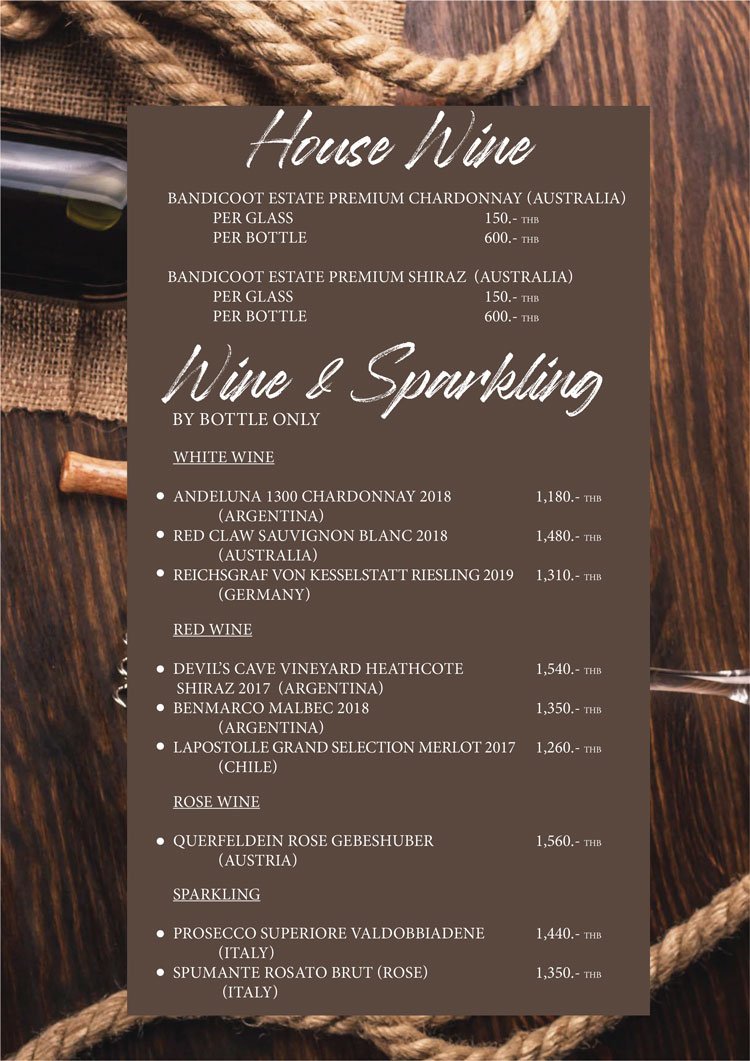 Menu | Sixty Four Restaurant (64 Restaurant) - 64restaurant