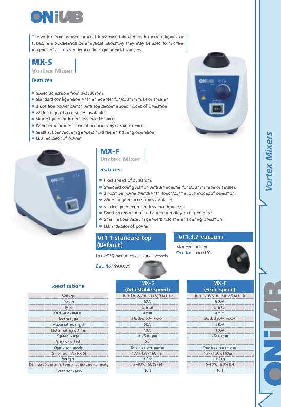 Product Catalog - Onilab - smartscience