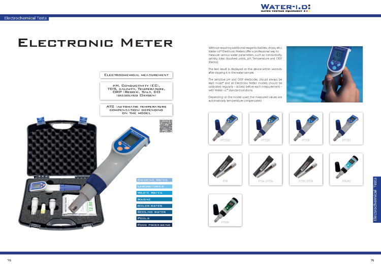 Product Catalog - Water ID - smartscience
