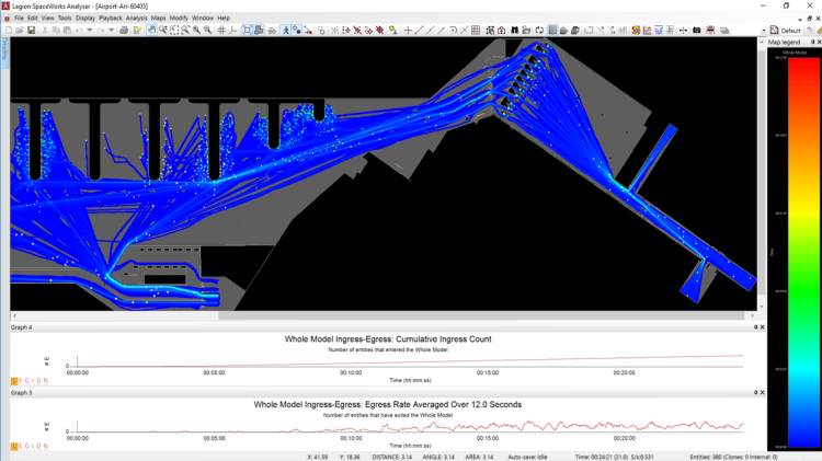 โปรแกรมการจำลองการอพยพหนีภัยฉุกเฉินสำหรับอาคารสาธารณะ - twoplussoft