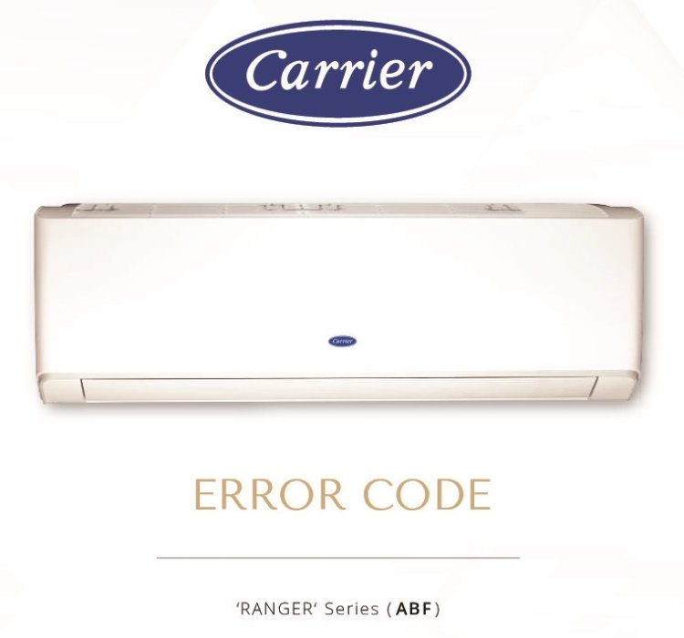 CARRIER ERROR CODE รวมรุ่น - premiereasternair