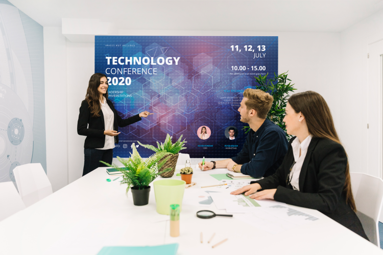 LED Full Color Display Board Video Wall - hstn