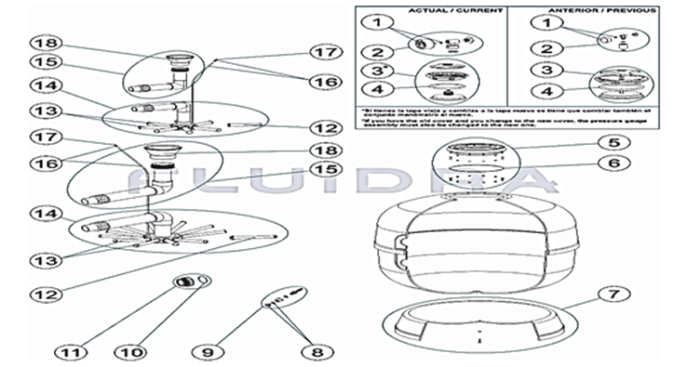 Sparepart Aster Sand Filter - Winwinpool จำหน่ายอุปกรณ์สระว่ายน้ำทุก ...