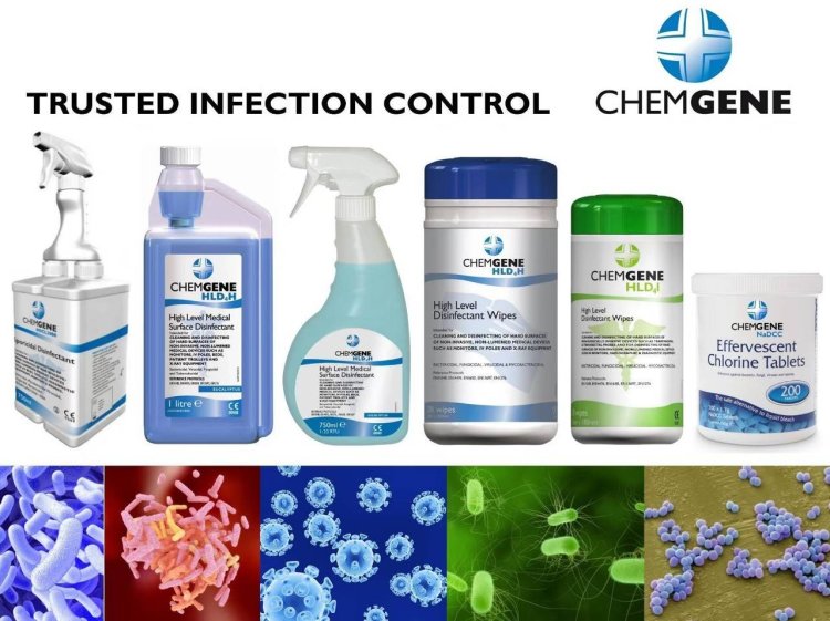 น้ำยาฆ่าเชื้อ CHEMGENE HLD4H - worldhealthdisinfection