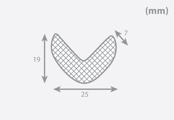 V-SHAPED SPONGE RUBBER - polytechindustry