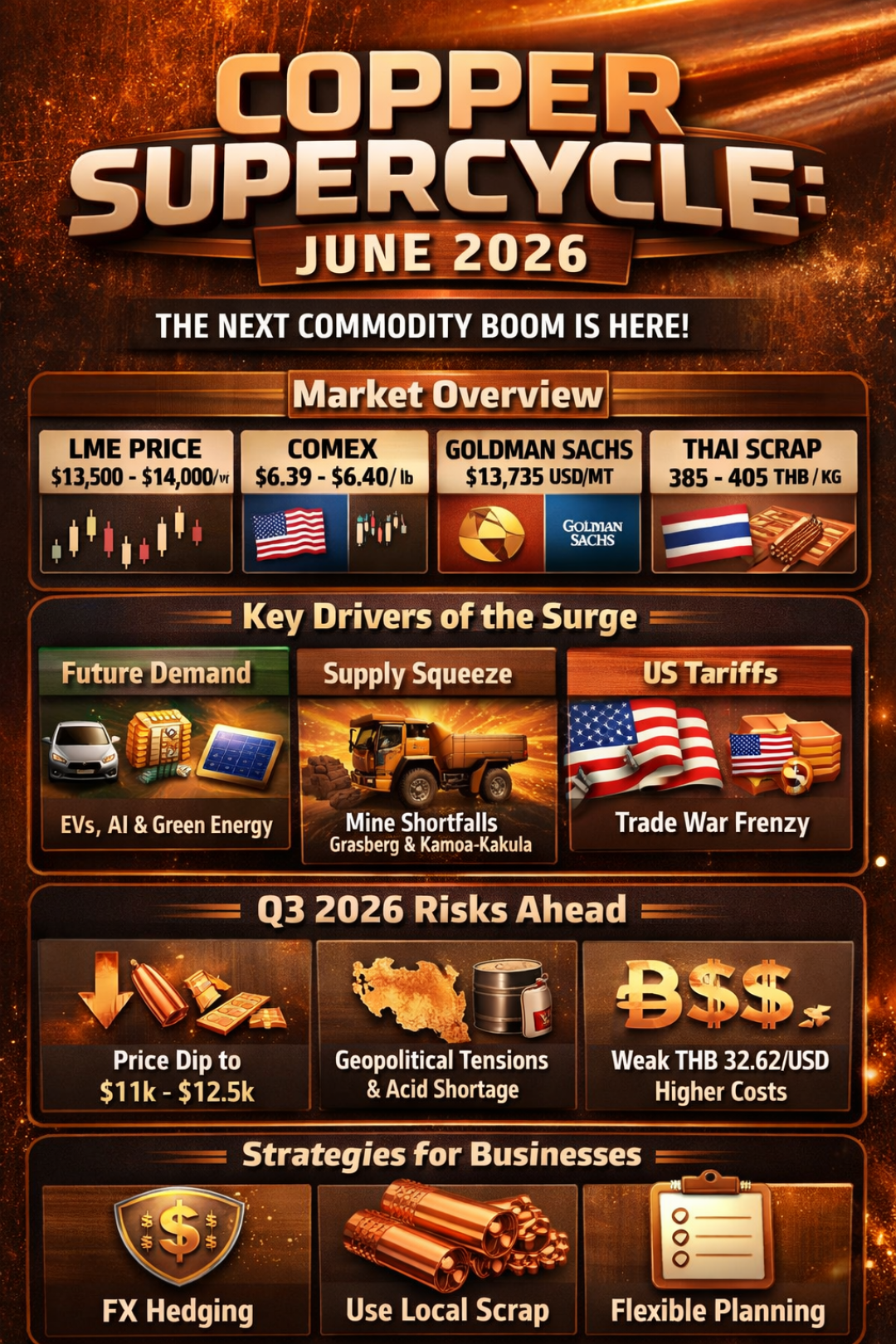 Copper June 2026 – Supercycle Breakout Beyond $14,000