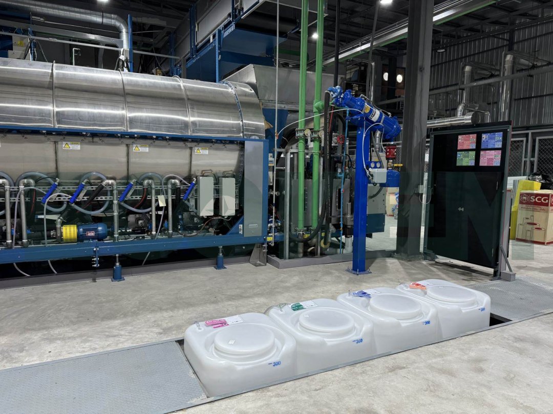 Automatic Laundry Chemical Dispensing System Installation