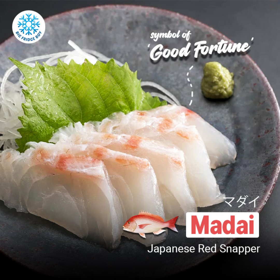 What is Madai fish (Japanese red snapper)